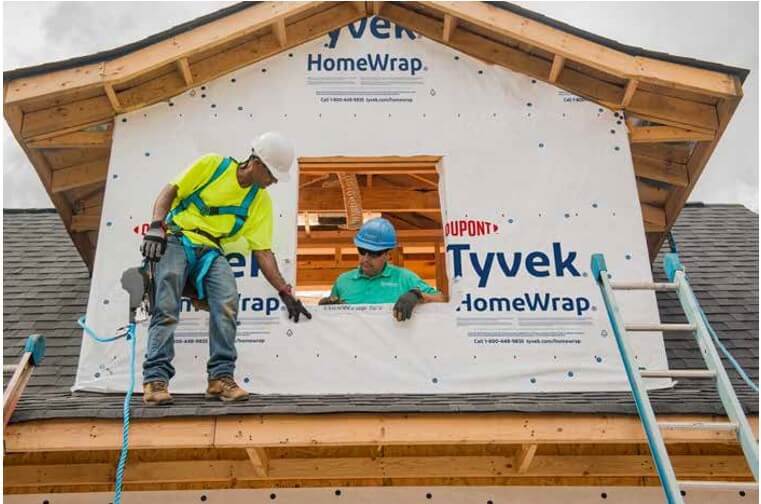 DuPont™ Tyvek® HomeWrap® 10' X 100' | Dupont | Rendoodle™